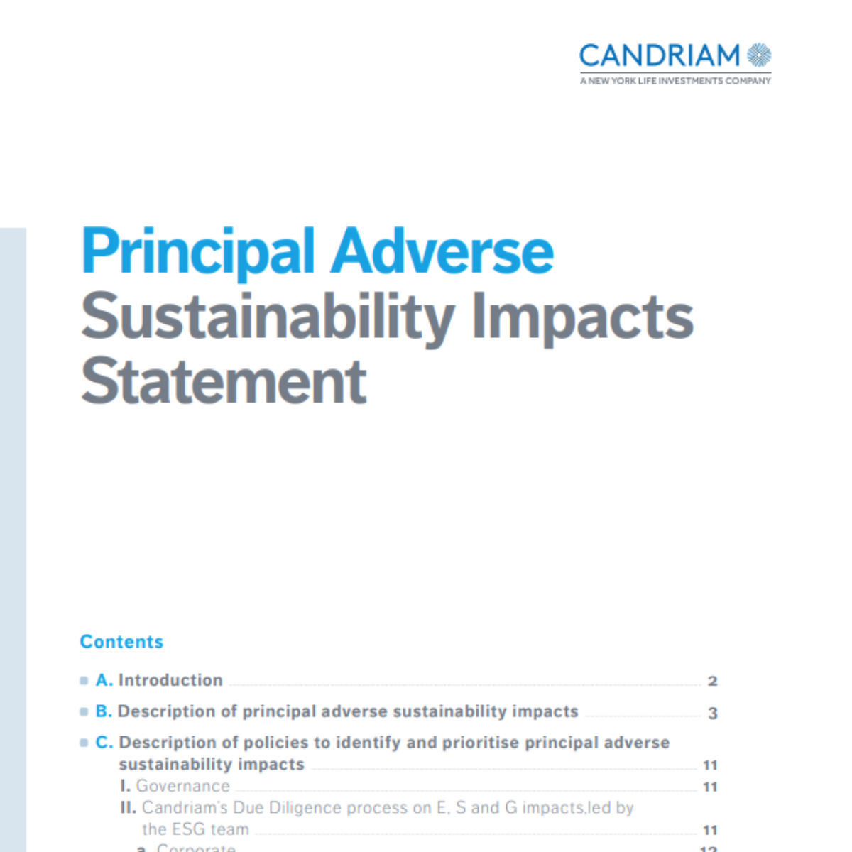 SFDR | Candriam